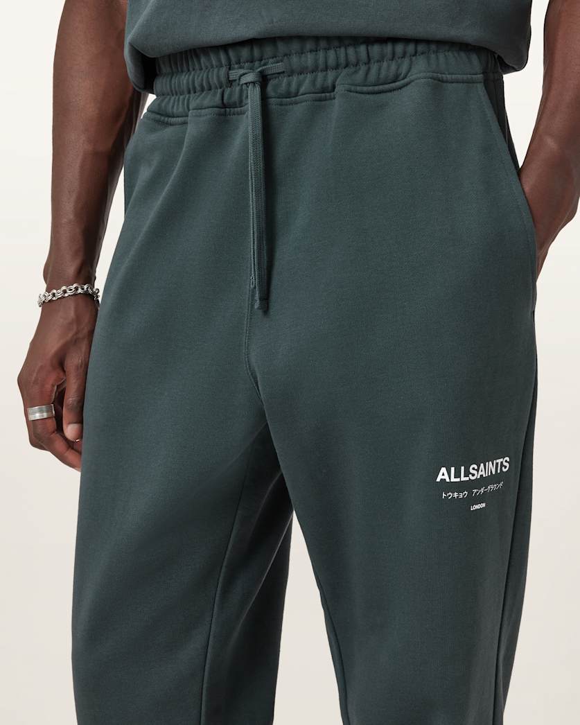 Underground Relaxed Fit Logo Sweatpants SUNIL BLUE | ALLSAINTS